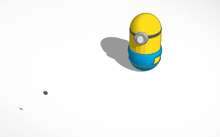 3D design minion | Tinkercad