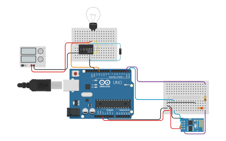Circuit design ProjetoArduino | Tinkercad