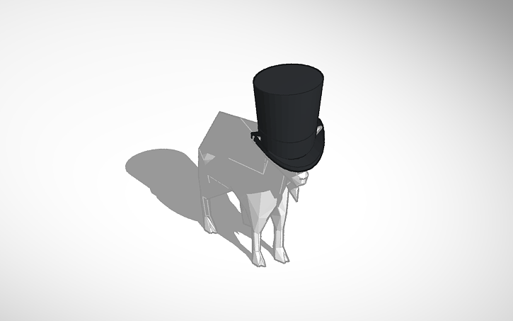 3D design FUNKY goat - Tinkercad