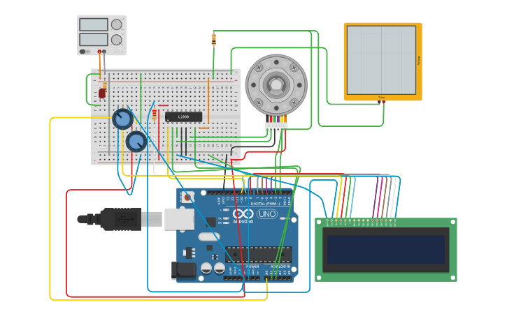 Circuit Design Copy Of Dc Motor Encoder Tinkercad