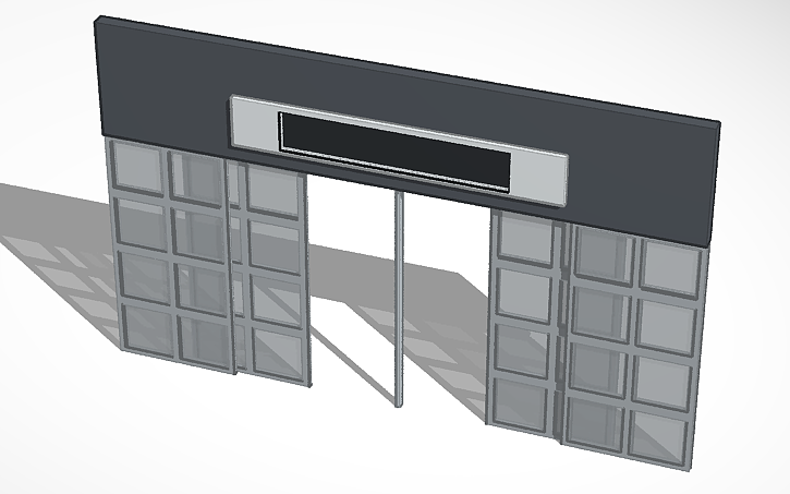 3d Design Mall Visitor Alert Tinkercad