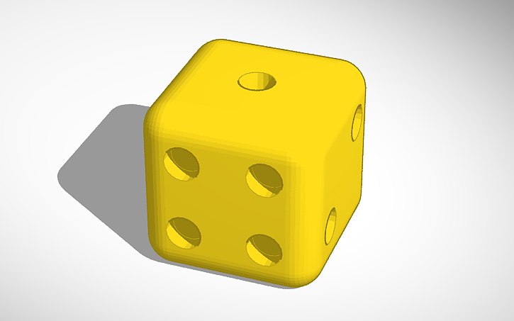 3D design DADO CHALLENGE 1 (MIGUEL ÁNGEL 3ºA)) - Tinkercad