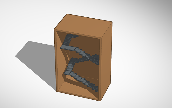 3D design 무한의 계단: Infinite stairs - Tinkercad
