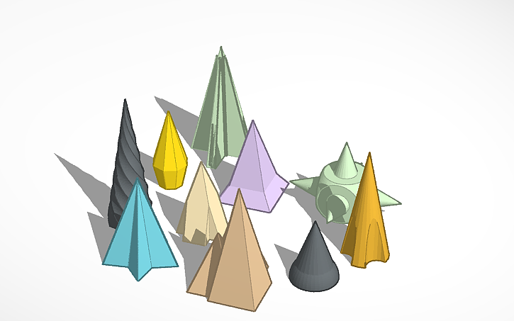 3D design cosplay spikes | Tinkercad