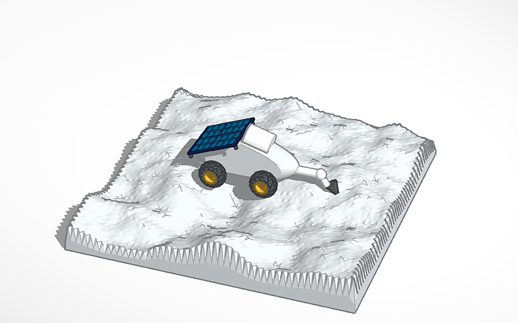 3D design Moon Camp 2022 Moon Lander | Tinkercad