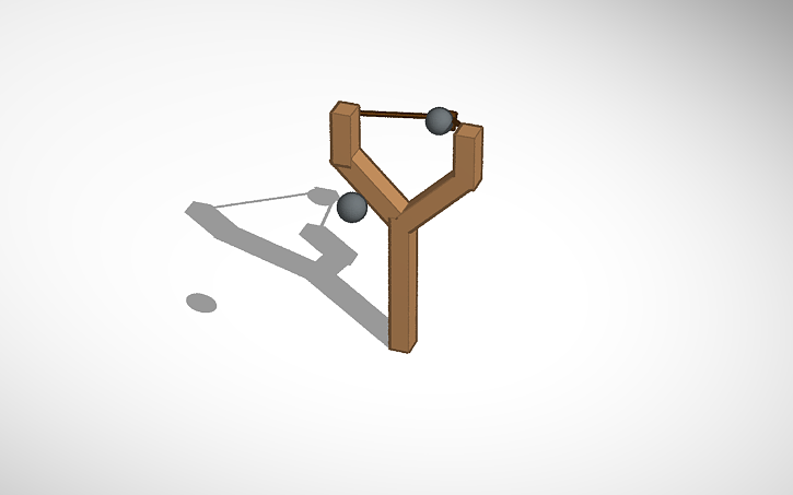 3D design Slingshot | Tinkercad