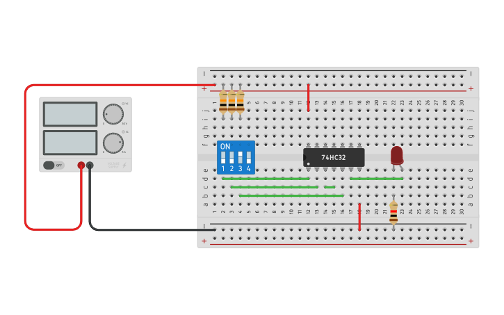Circuit design Circuit 2 | Tinkercad