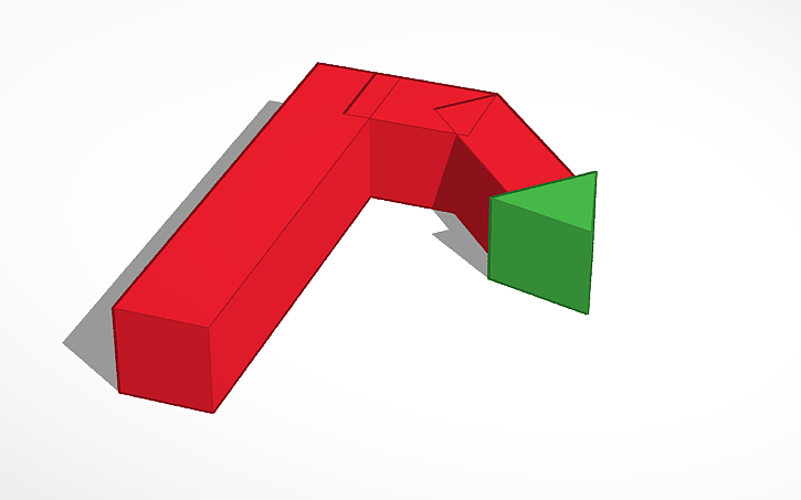 3D design ecto-1 roof rack arrow - Tinkercad