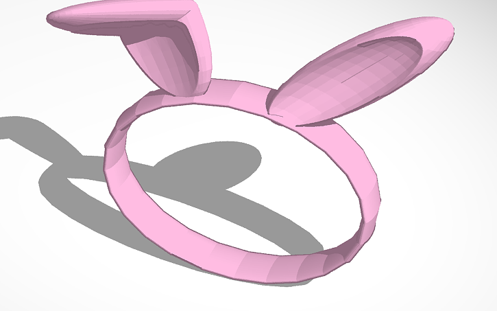 3D design Cute Easter Ring - Tinkercad