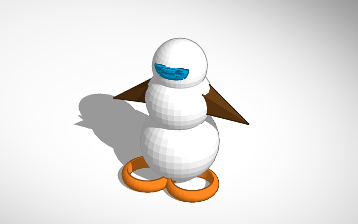 3D design Fantastic Snowman | Tinkercad