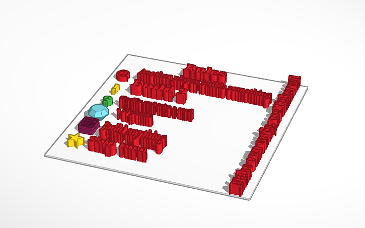 3D design tinkercad-the game rule sheet | Tinkercad