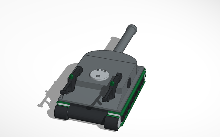 3D design THE TANK - Tinkercad
