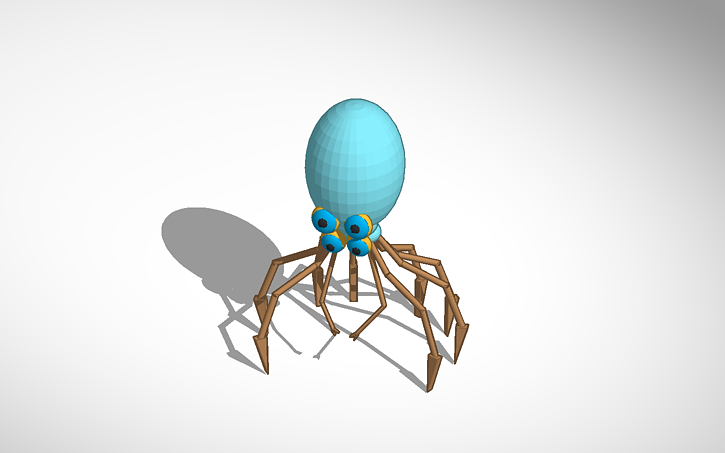 3D design crab squid | Tinkercad