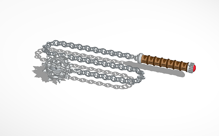 3D design Castlevania-style Flail | Tinkercad