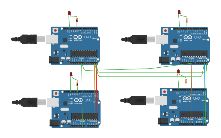 Circuit design Lab5Master-Slave | Tinkercad