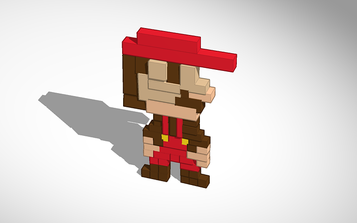 3D design mario | Tinkercad