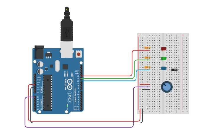 Circuit Design Potentiometer Remix Tinkercad