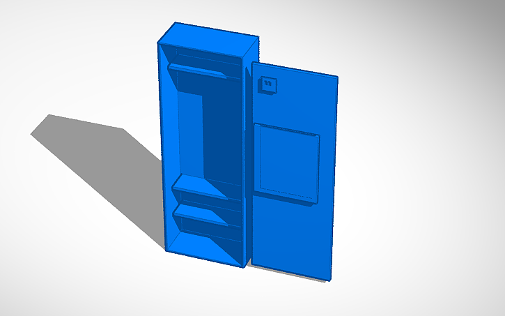 3D design final locker design | Tinkercad