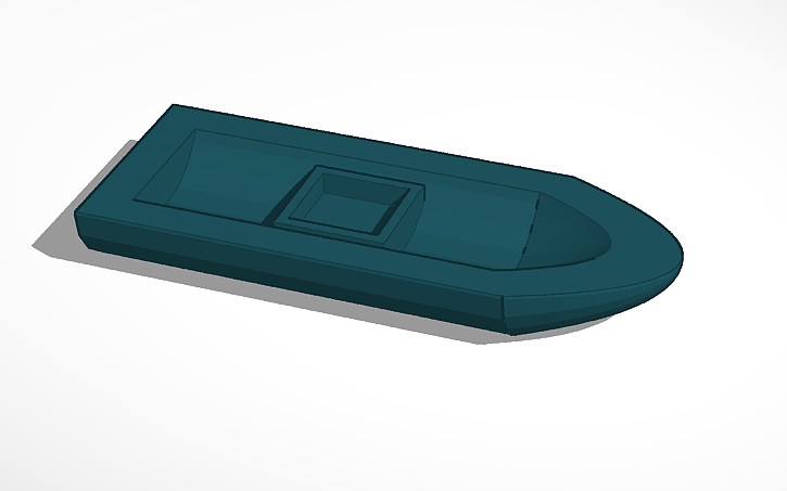 3D design Diane Surti: TinkerCAD Boat Design - Tinkercad