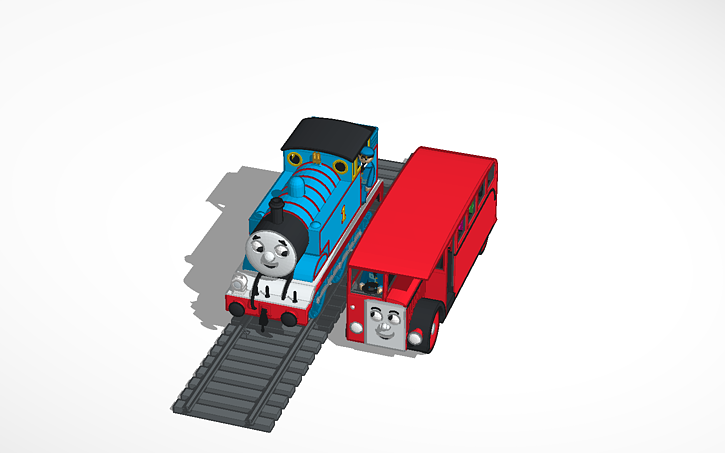 3D design Thomas and Bertie - Tinkercad
