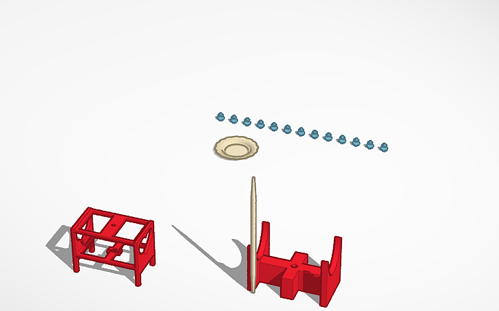 3D design TOOTHPICK 90 DEGREE HOLDER - Tinkercad