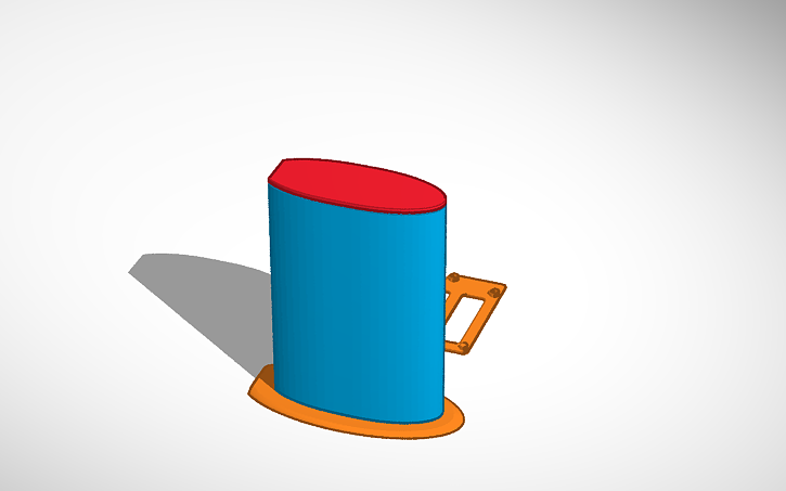 3D design oval-v5-enclosure - Tinkercad