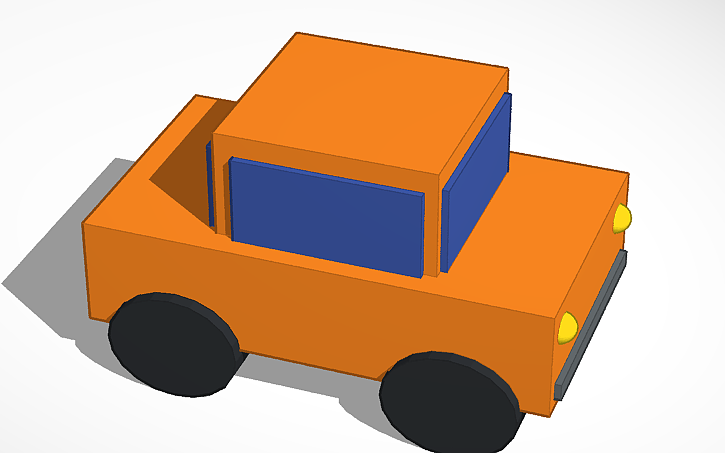 3D design Siêu xe - Tinkercad
