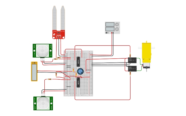 Circuit Design Electric Block Diagram Tinkercad