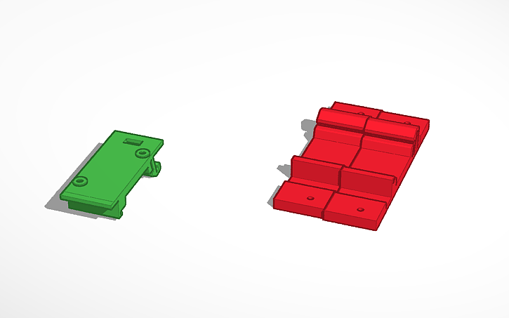 3D design DIN Mount ACUAMP ACT005-42L-F | Tinkercad