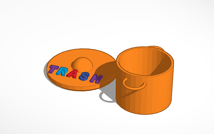3D design TRASH! - Tinkercad
