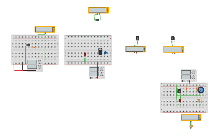 Circuit design LAB 1 Electronics - Tinkercad