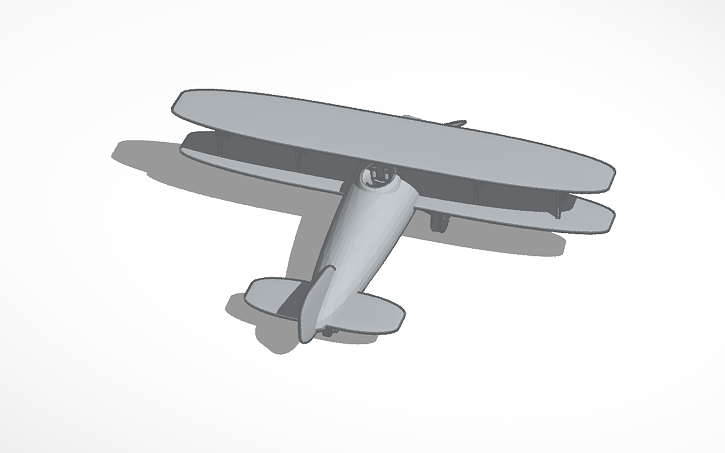 3D design Airplane | Tinkercad