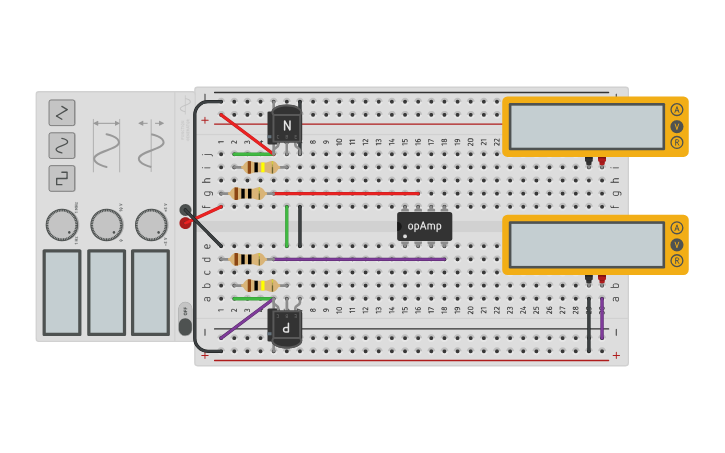 Circuit design Power Supply - Tinkercad