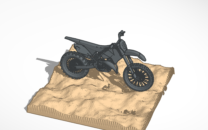 3D design Motorcycle - Tinkercad