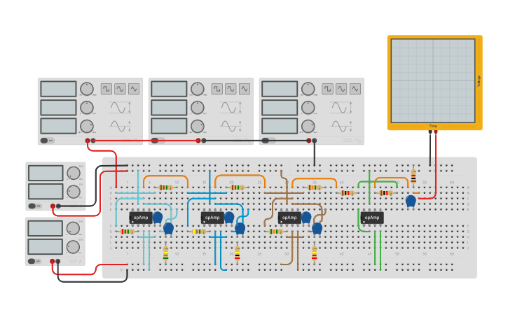 Circuit design ECG - CEN324 - Tinkercad