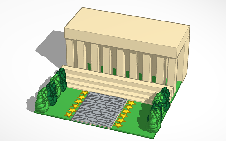 3D design Anıtkabir♥♥♥♥♥ - Tinkercad