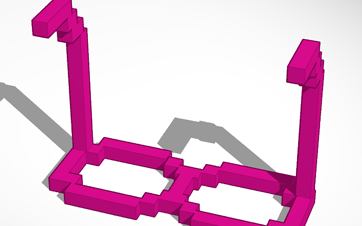 3D design Pink Glasses | Tinkercad