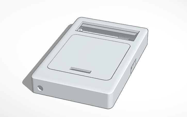 3D design Box ESP + LCD + KEYPAD - Tinkercad