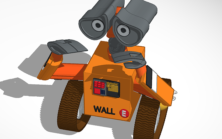 3D design Wall-E - Tinkercad
