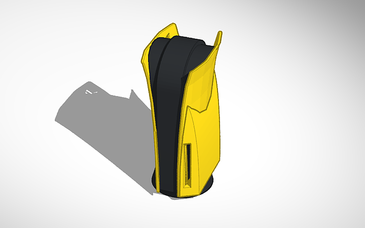 3D design PS5 - Tinkercad