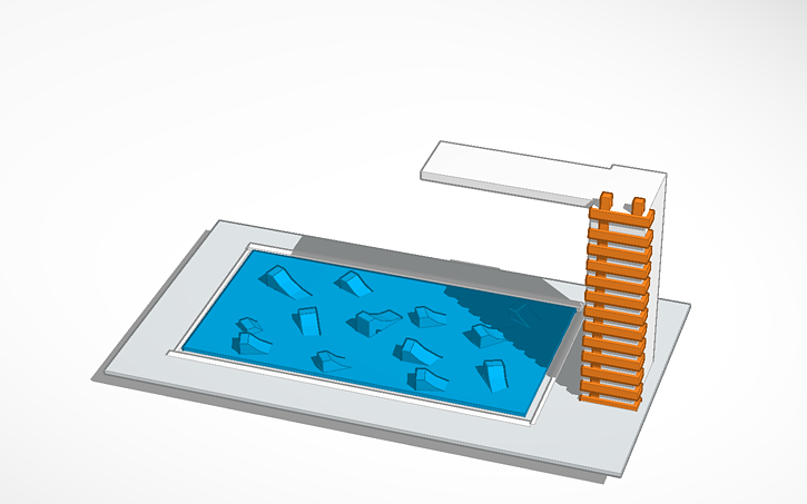 3D design pool - Tinkercad