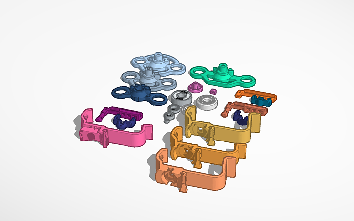 3D design PS5 Steering Wheel Attachments - Tinkercad