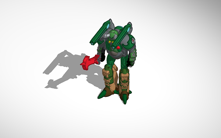 3d Design Doom Eternal Mech Tinkercad