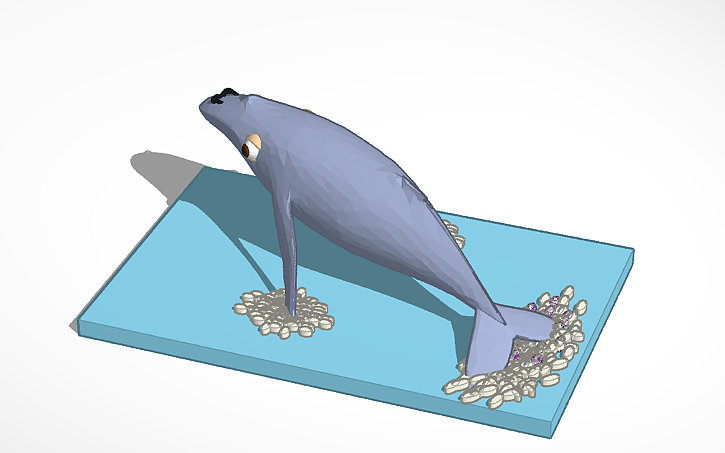 3D design old whale | Tinkercad