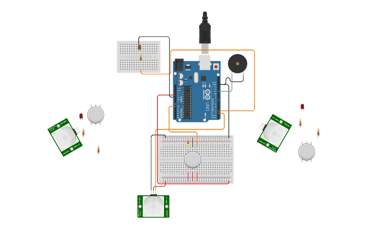 Circuit design Sistema_de_seguridad_final - Tinkercad