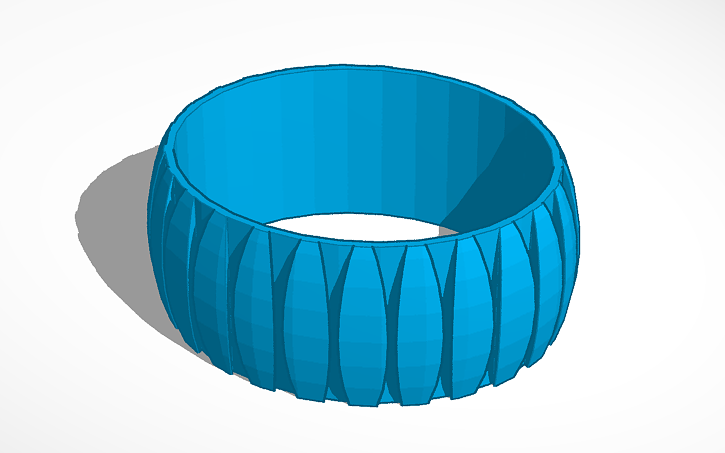 3D design Copy of Bracelet | Tinkercad
