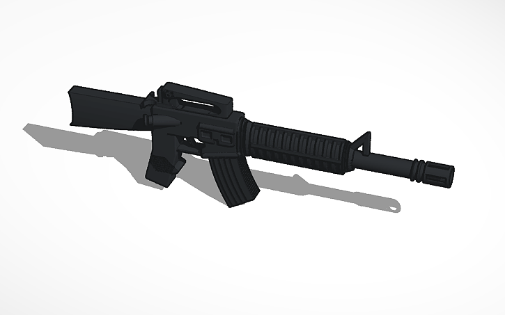 3D design AR 15 | Tinkercad