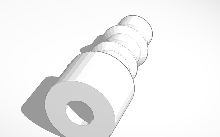 3D design Air Nozzle - Tinkercad