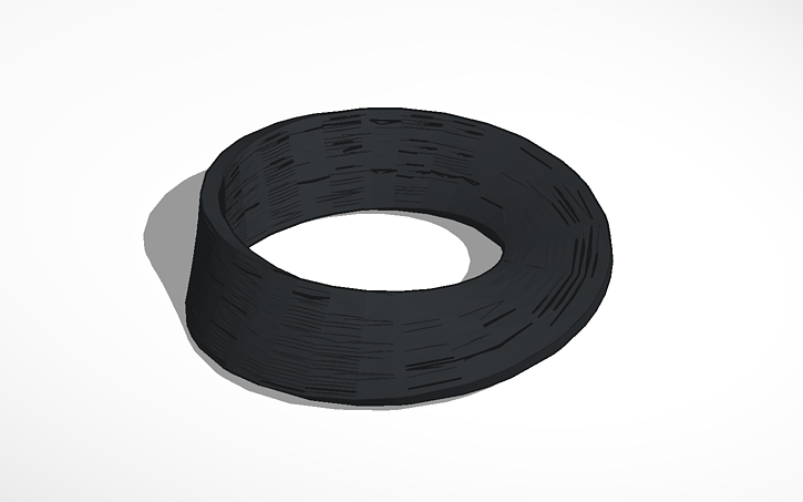 3D design Möbius Strip - Tinkercad
