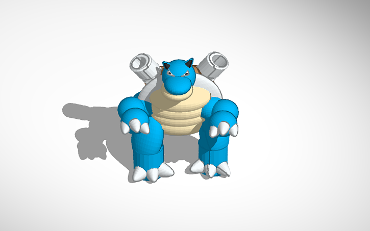 3D design bluey - Tinkercad